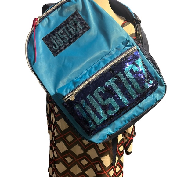 Justice | Bags | Justice Backpack In Blue New | Poshmark